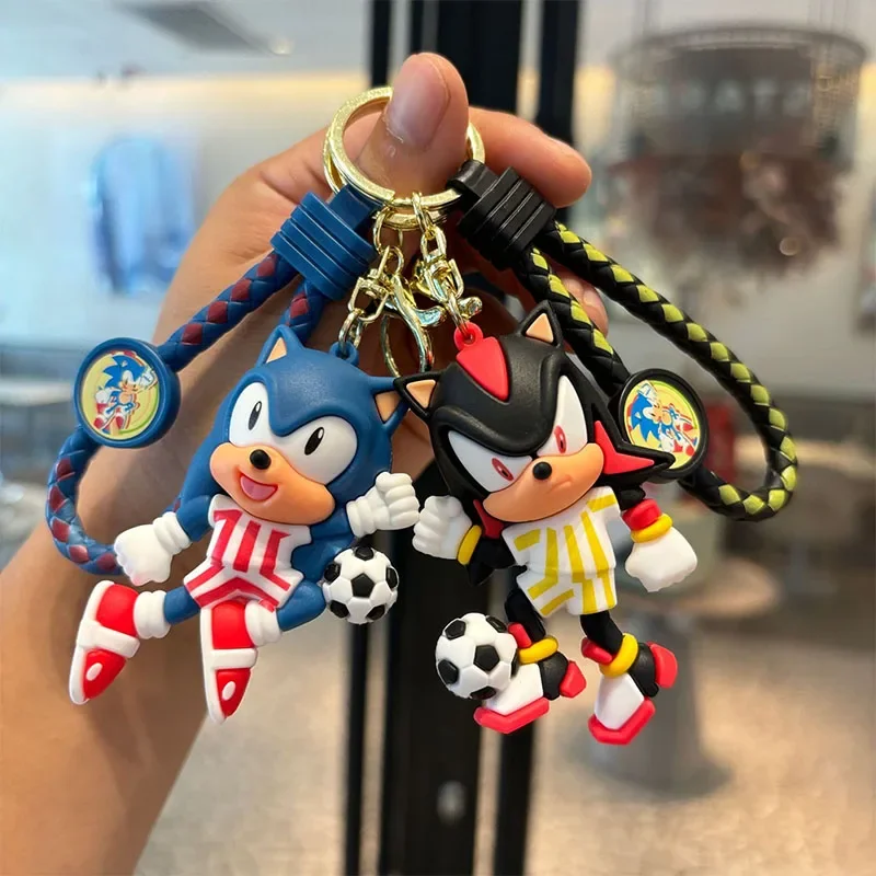 Sonic-The-Hedgehog-Keychain-Cute-Cartoon-Anime-Figure-Image-Tails ...