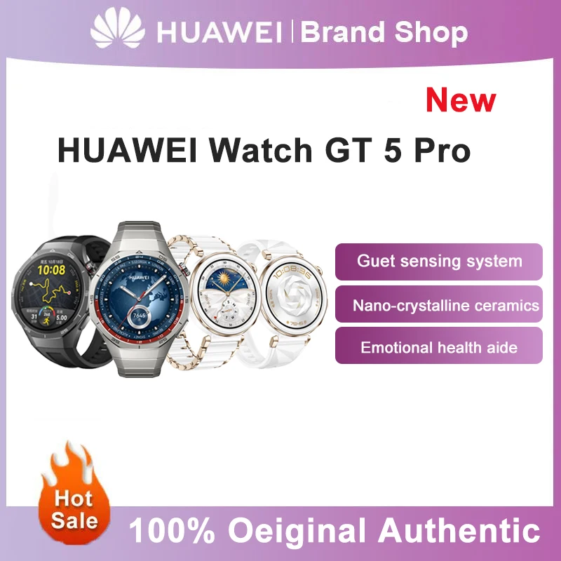 The-New-Huawei-WATCH-GT-5-Pro-Smartwatch-Xuanji-Sensing-System-Advanced ...