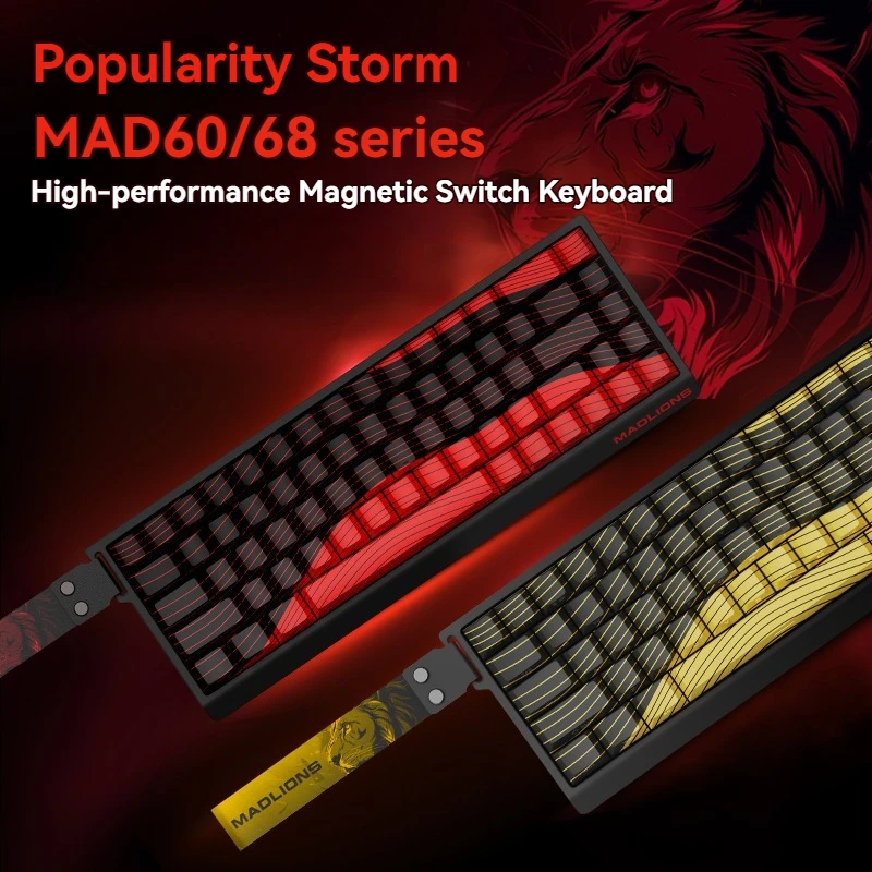 MADLIONS-MAD60-68-HE-Mechanical-Keyboard-Magnetic-Switch-Wired-Hot-Swap ...