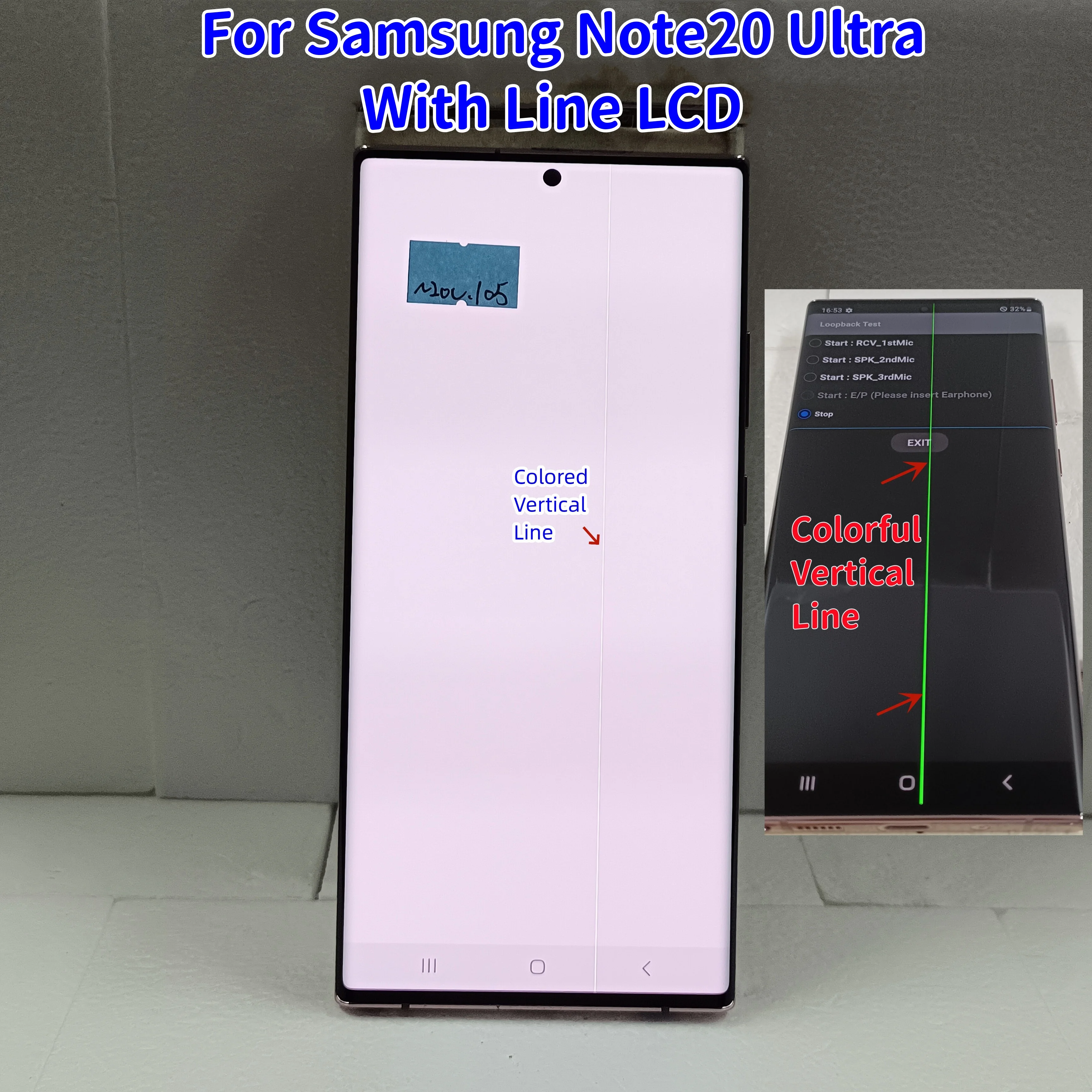 AMOLED-Note-20-ultra-Panel-For-Samsung-Galaxy-Note20-Ultra-5G-LCD-6-9 ...