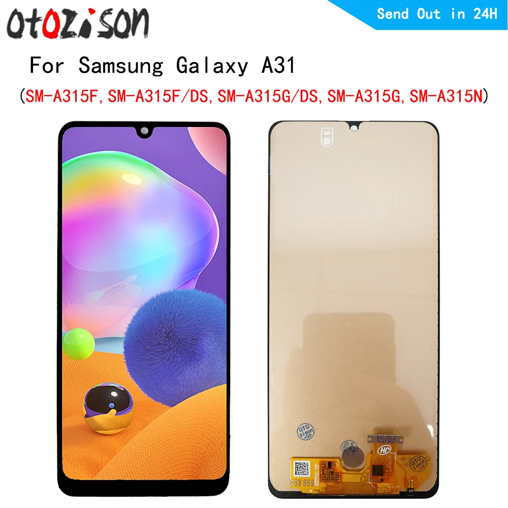 6.4" Screen For Samsung Galaxy A31 SM-A315F, SM-A315F/DS, SM-A315G LCD ...
