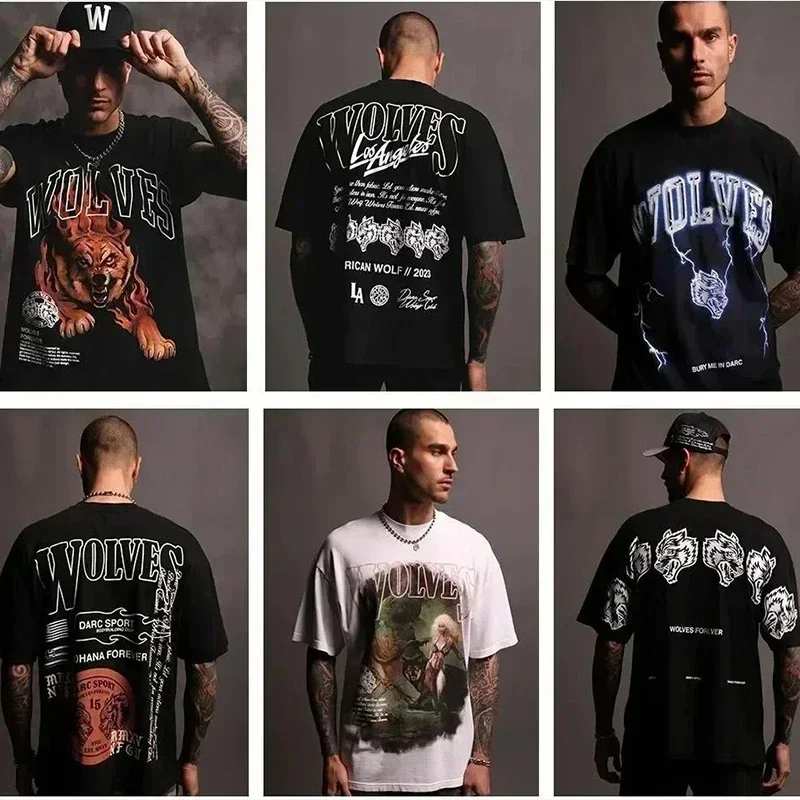 Darc-Sport-Men-s-T-Shirts-Oversize-GYM-High-Quality-Cotton-Short-Sleeve ...