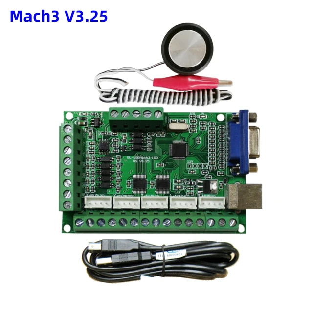 Mach3 V2.1 V3.25 USB driver motion controller 5 axis CNC board Z tool ...