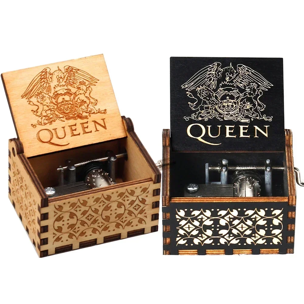 Music-Box-Wood-Laser-Engraved-Vintage-Hand-Cranked-Cute-Boxes-Best ...