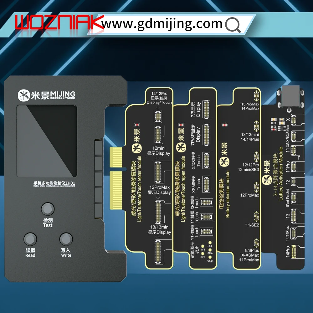 Mijing-ZH01-programador-de-matriz-de-puntos-Cable-flexible-sin ...