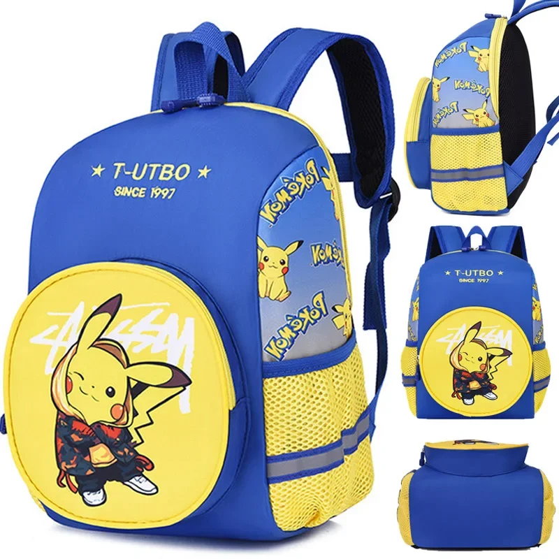 Pikachu-Backpack-Baby-Boys-2-6-Years-Old-Kids-Engineering-Backpack ...