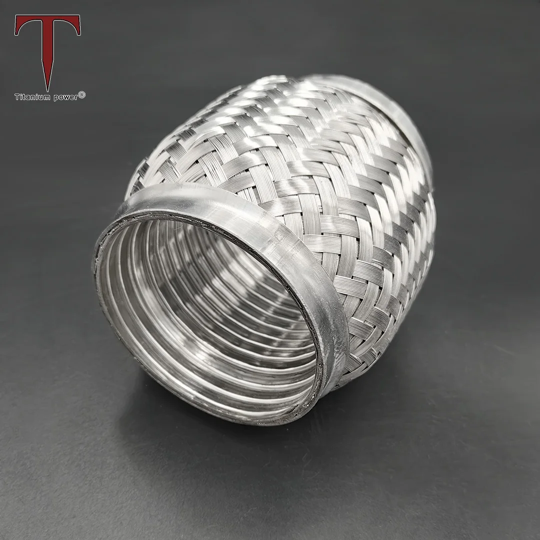 Tanium-Multi-size-Metal-Expansion-Joints-Titanium-Stainless-Exhaust-Flexible-Meshed-Bellows ...