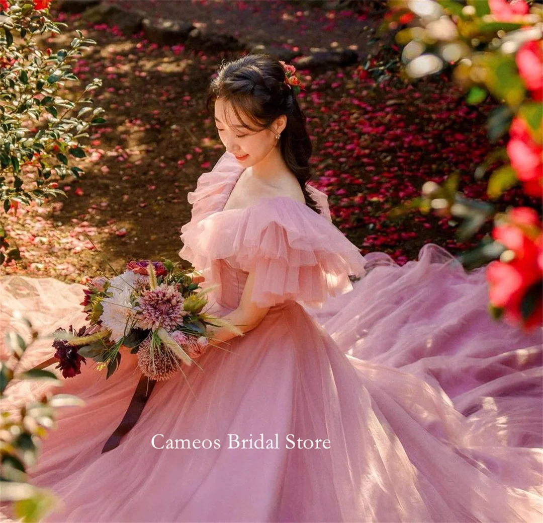SONDR-Off-Shoulder-Birthday-Korea-Evening-Dress-Custom-Made-Tulle ...