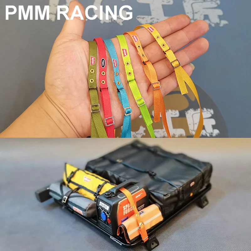 1PCS Colour RC Simulation Tie-Down Rope Luggage Racks Straps For 1/10 ...