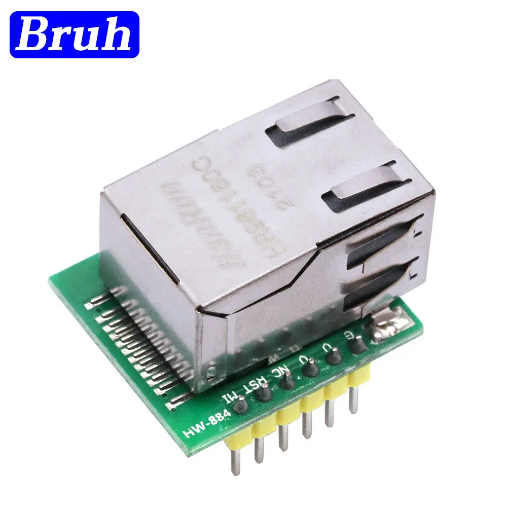 USR-ES1 W5500 Chip Intelligent Electronic SPI To LAN/ Ethernet ...