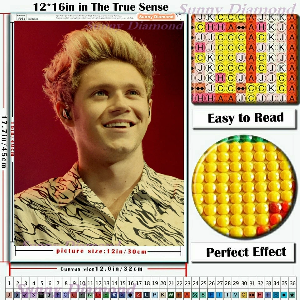 Niall Horan Holding Paper