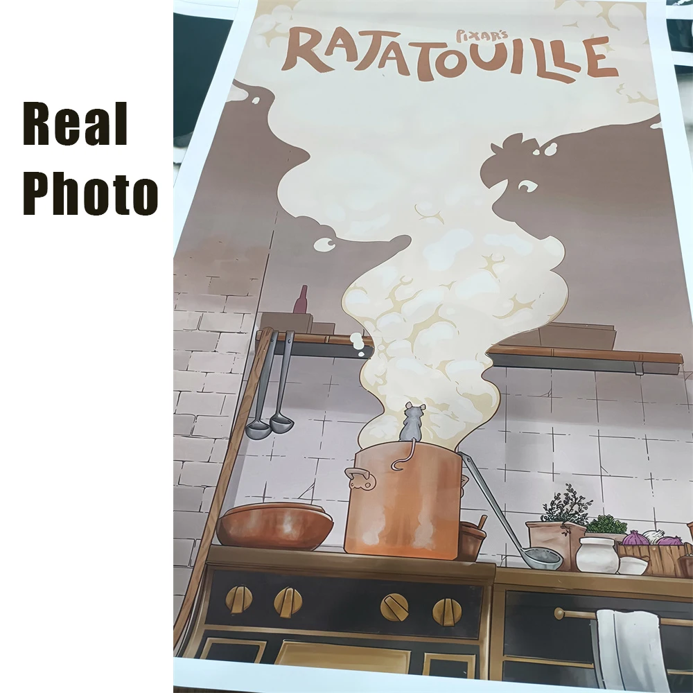 Ratatouille Poster Retro