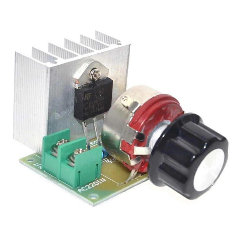 AC-220V-3800W-SCR-Dimmers-Speed-Controller-Electronic-Voltage-Regulator ...