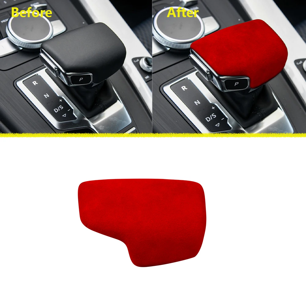 Gear-Shift-Knob-Trim-Decoration-Trim-Cover-for-Audi-A4-S4-A5-S5-2017 ...