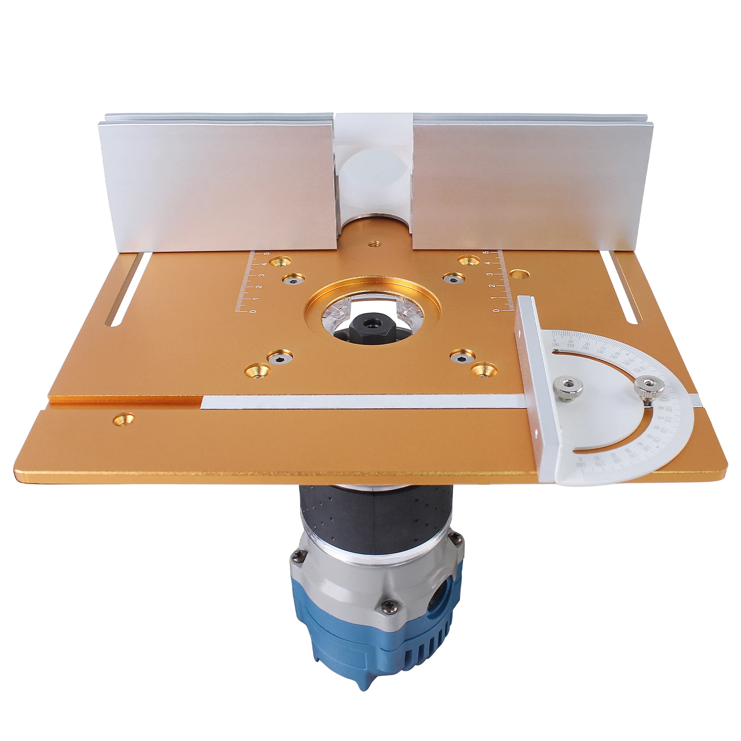 Aluminum-Router-Table-Insert-Plate-With-Miter-Gauge-Fence-85x85mm ...