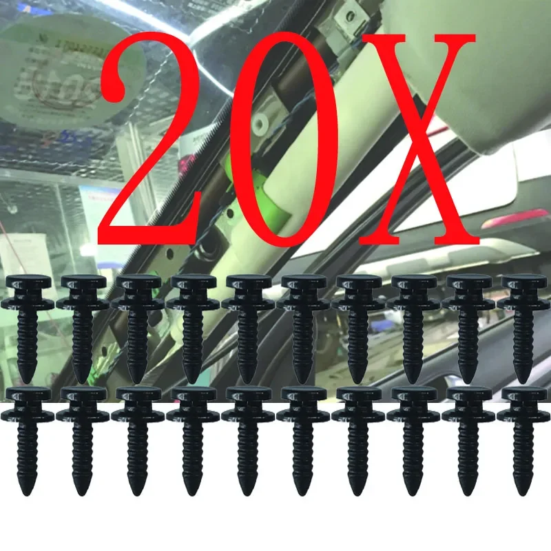 20X-Car-A-B-C-Pillar-Trim-Clips-Fastener-Insert-Rivet-For-Vw-Bora-Jetta ...