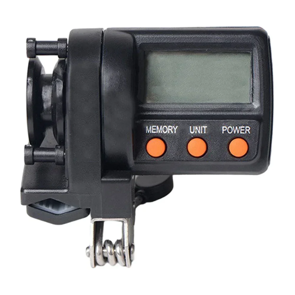 Electronic-Fishing-Line-Counter-Adjustable-Black-Built-In-Battery ...
