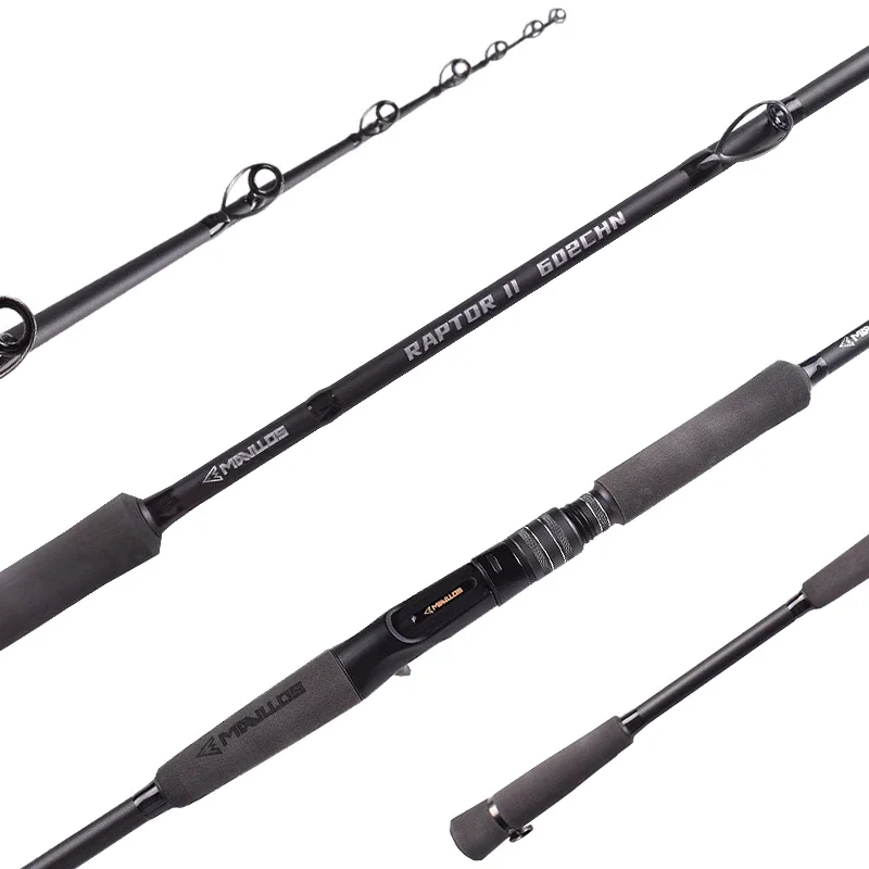 Mavllos-RaptorII-Tuna-Fishing-Rod-Lure-80-250-Line-20-50Lb-Carbon-Tip ...