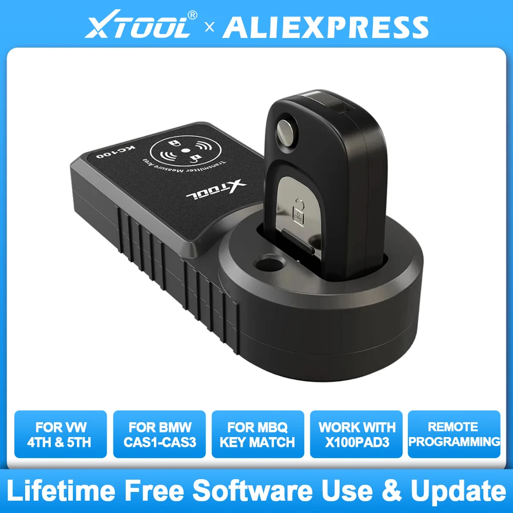 XTOOL-KC100-Key-Programmer-For-VW-4-5th-For-BMW-CAS1-CAS3-For-MBQ-Key ...