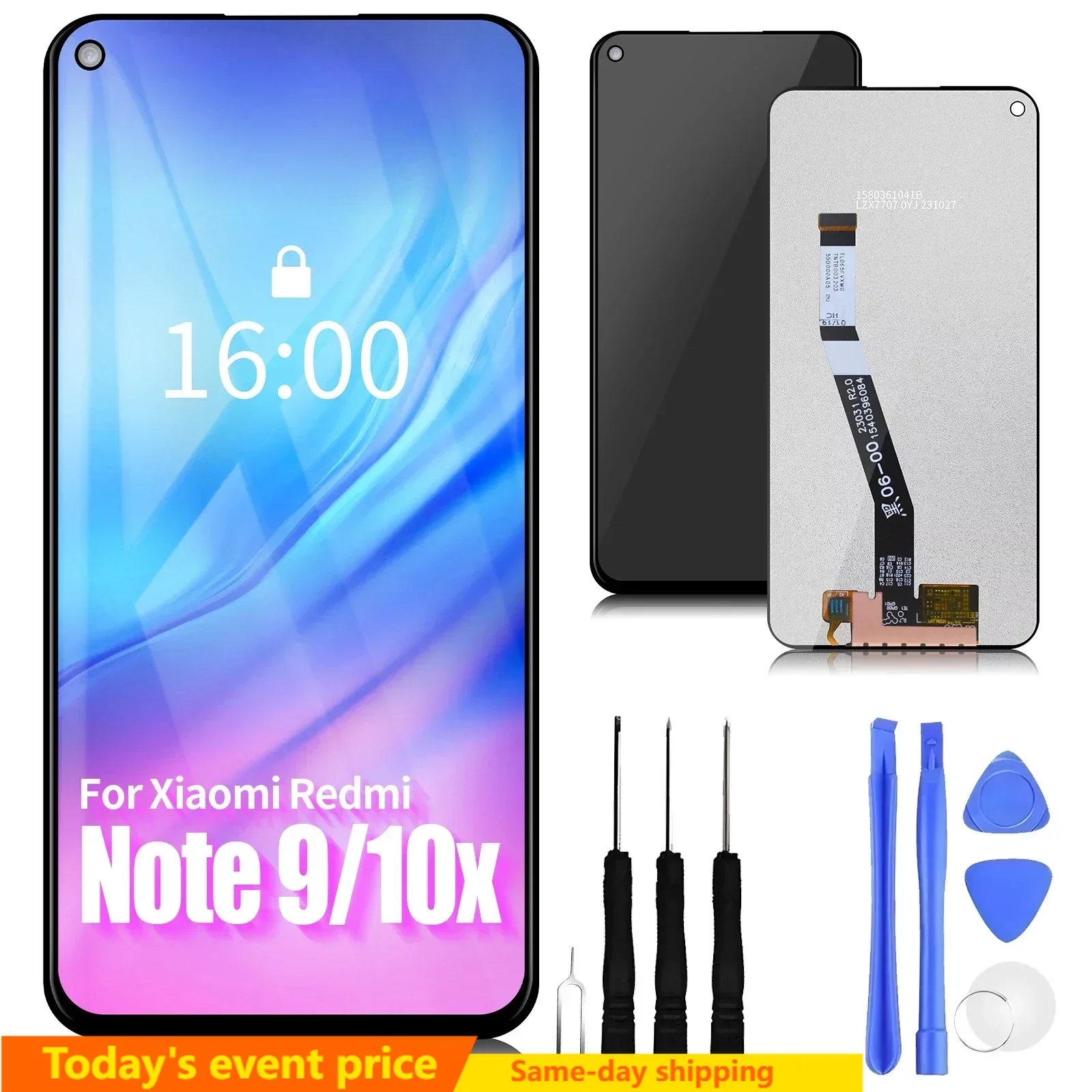 Substitui-o-da-tela-LCD-para-Xiaomi-Redmi-Note-9-Original-10X-4G ...