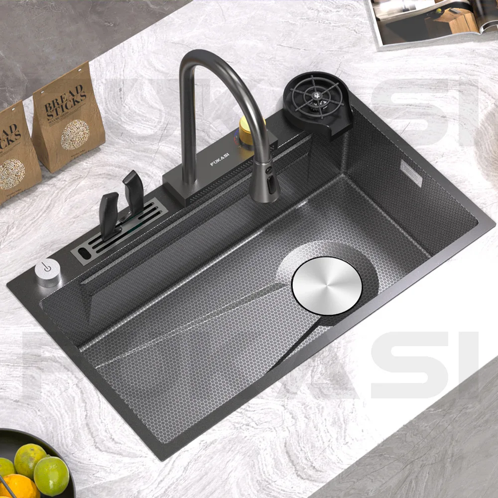 Kitchen-Sink-Vegetable-Washing-Basin-304-Stainless-Steel-Sink-Honeycomb ...