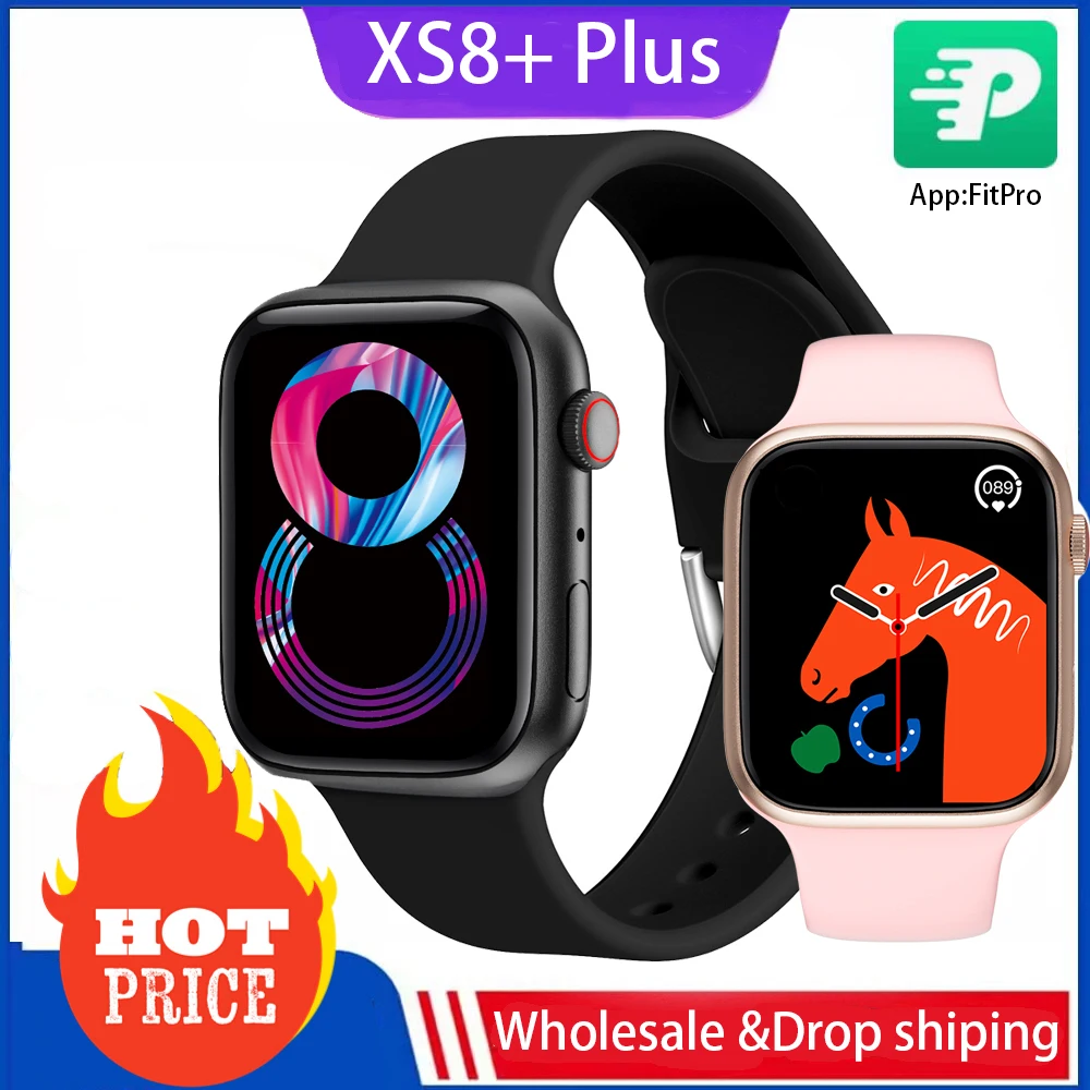 Iwo série 8 relógio inteligente xs8 mais 1.93 Polegada bluetooth ...