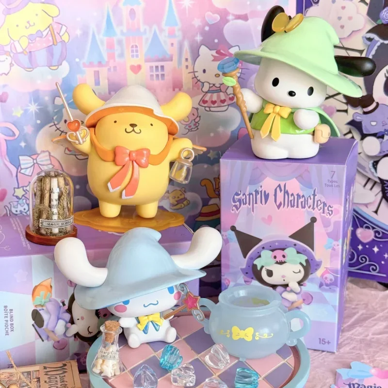Genuine-Miniso-Sanrio-Magic-Story-Series-Blind-Box-Kuromipacha-Dog-Jade ...