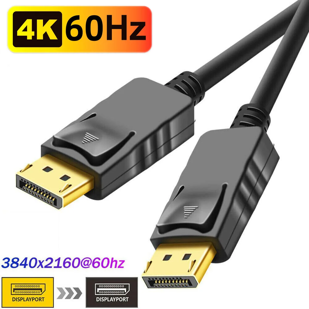 Cable-de-extensi-n-DisplayPort-macho-a-macho-DP-Cable-de-Audio-4K-3m ...