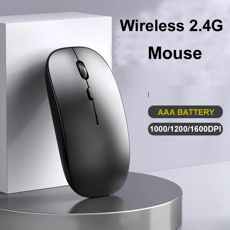 New-Bluetooth-2-4GHz-Wireless-Mouse-USB-Optica-Mouse-For-PC-Computer ...