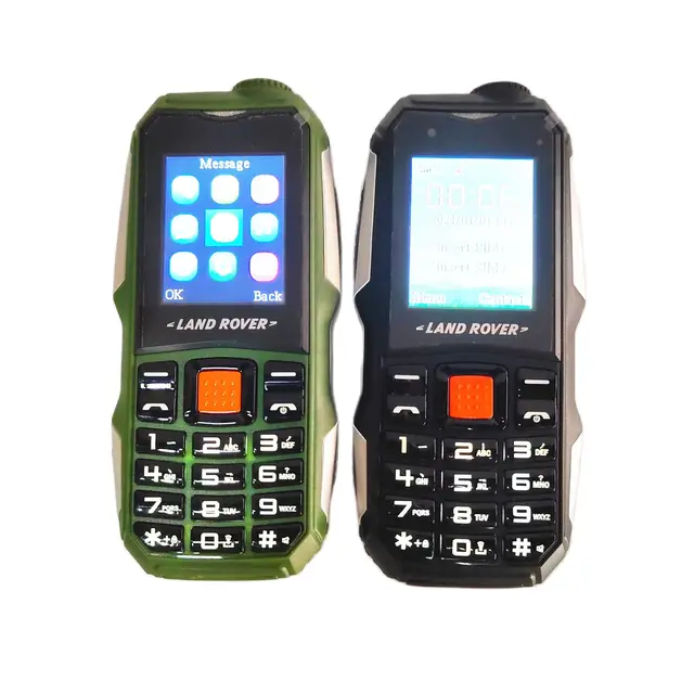 Mini Rugged Mobile Cell Phones Dual SIM Cards FM MP3 MP4 Russian ...