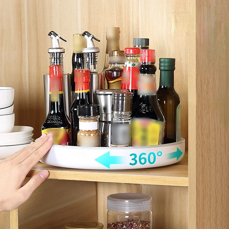 360-Rotating-Spice-Rack-Organizer-Kitchen-Rotating-Shelf-Countertop ...