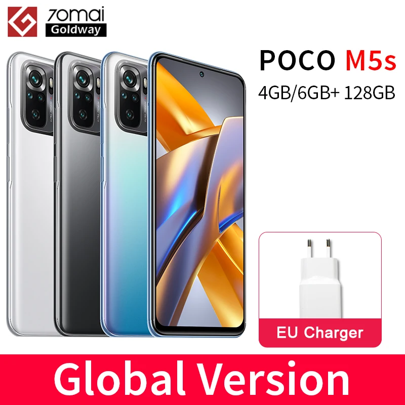 Global-Version-POCO-M5-S-M5S-NFC-64GB-128GB-CPU-Helio-G95-Octa-Core ...