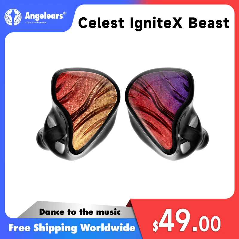 Kinera-Celest-IgniteX-Beast-auriculares-internos-controlador-din-mico-LCP-de-10mm-1BA-con-micr ...