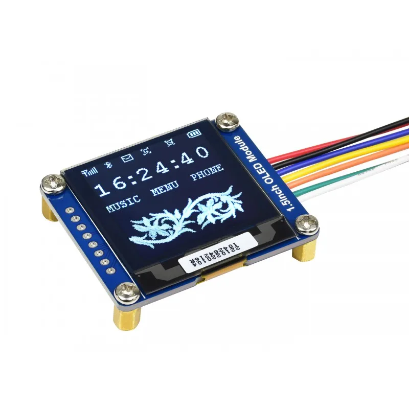 New-1-5inch-OLED-Display-Module-SSD1327-Driver-128-128-Resolution-I2C ...