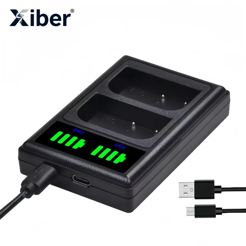 Xiber NB-7L Battery Dual Charger for Canon PowerShot G10,PowerShot G11 ...