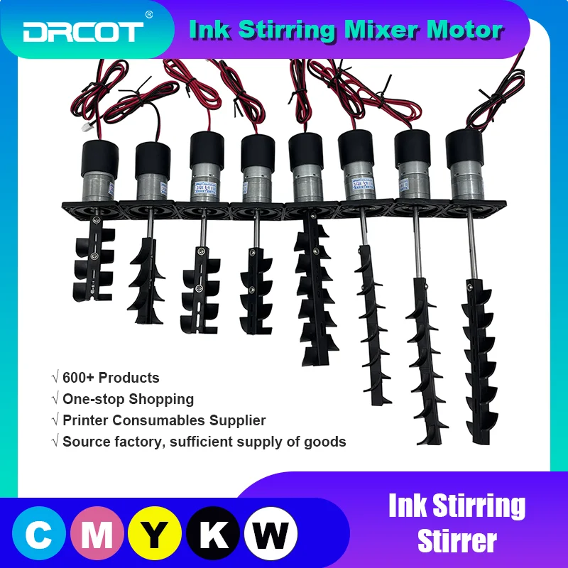 Ink Tank Stirring Stirrer for White Ink Mixing Motor 24V for DTF DTG UV ...