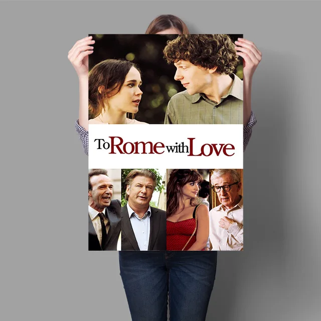 To Rome With Love Poster