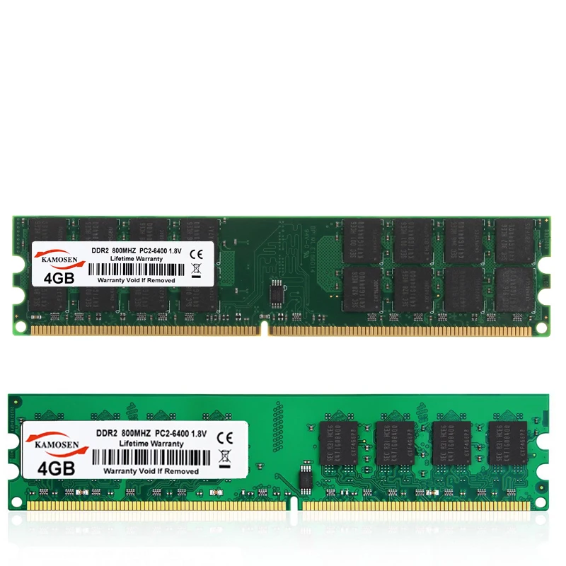 8GB 2X 4GB PC2-6400 DDR2-800MHZ 240pin AMD Desktop Memory Ram 1.8V ...