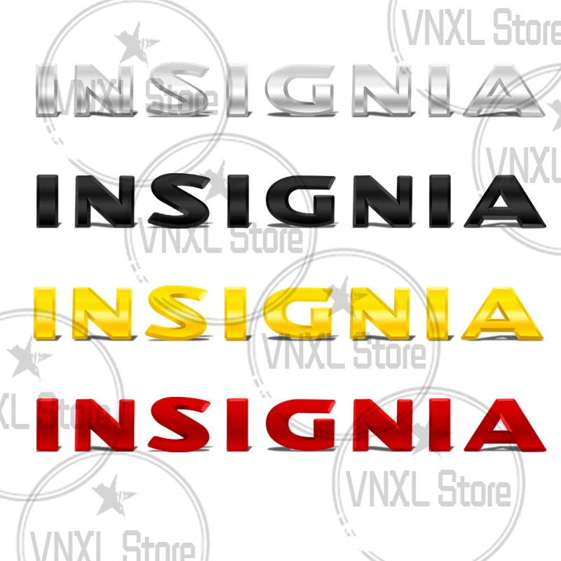 Car-Styling-For-Opel-Vauxhall-Insignia-Letter-3D-Metal-Stickers-Car ...