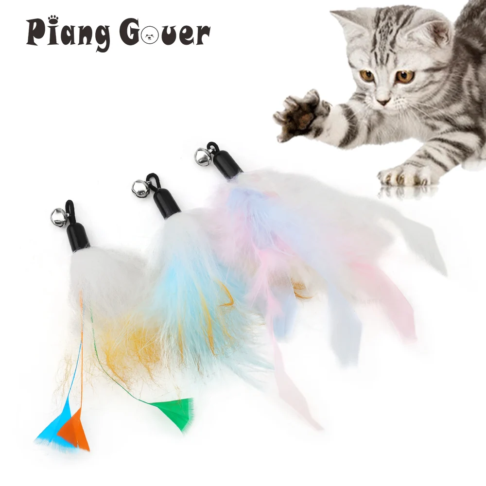3pcs-Accessories-Feather-Teaser-Cat-Stick-Replacement-Cat-Toy ...