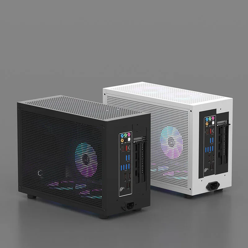 Carcasa-de-Metal-para-PC-A4-Sfx-Yinxin-Mini-240-carcasa-transparente ...