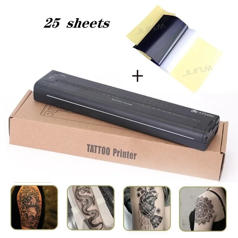 Tattoo-Transfer-Printer-Machine-With-25PC-Smart-Network-Tattoo-Transfer ...