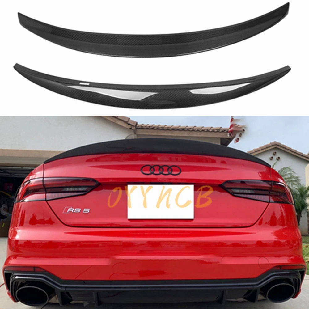FOR-AUDI-A5-S5-RS5-B9-2Door-Coupe-HK-Style-Carbon-fiber-Rear-Spoiler ...