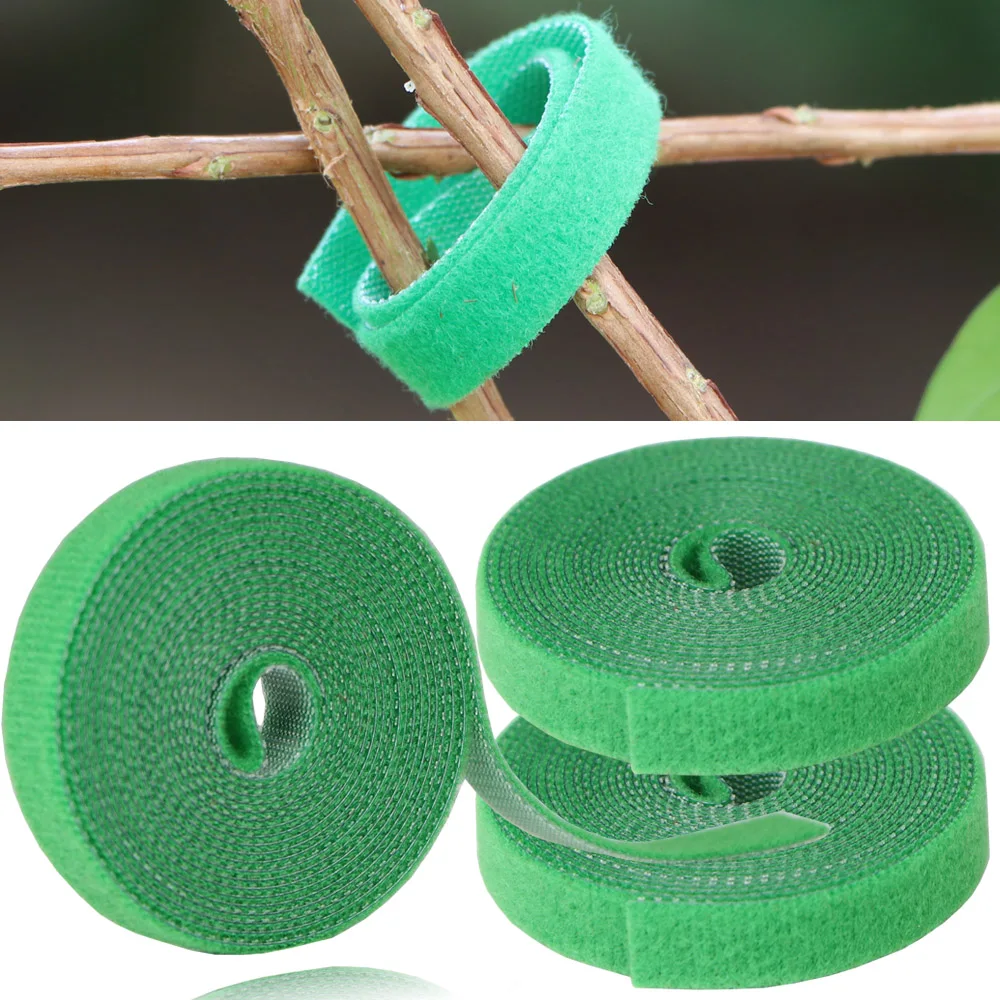 1 Roll 3M Plant Bandage Hook Tie Reusable Nylon Fastening Tape Garden ...