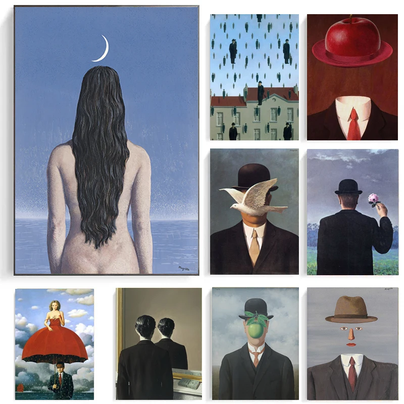 Rene Magritte Paintings Surrealism