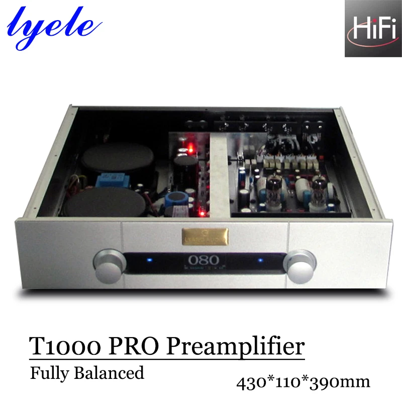 Lyele-preamplificador-de-tubo-Hifi-de-Audio-preamplificador-de-Control-remoto-totalmente ...