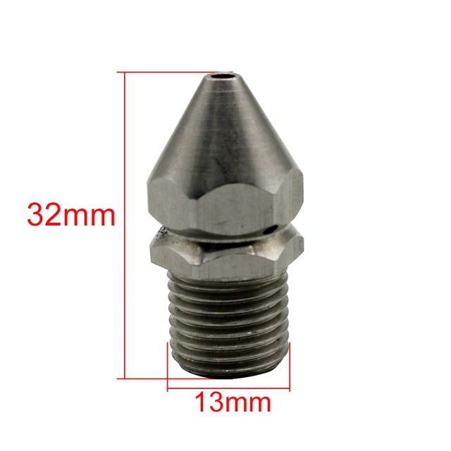 4Jet High Quality Forward Hole Cleaning Nozzle Pressure Washer Drain ...
