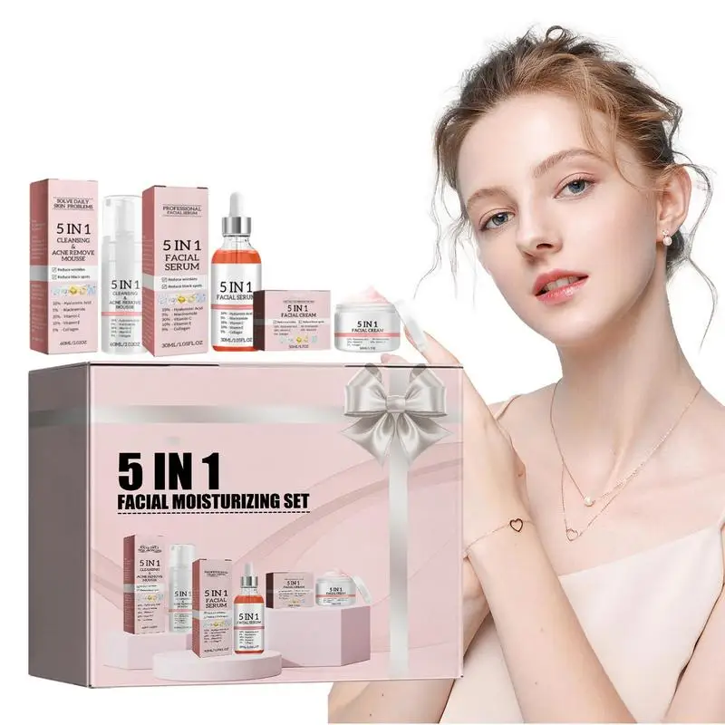 Facial-Products-Kit-Skin-Care-Set-Facial-serum-Face-Cream-Fade-Dark ...