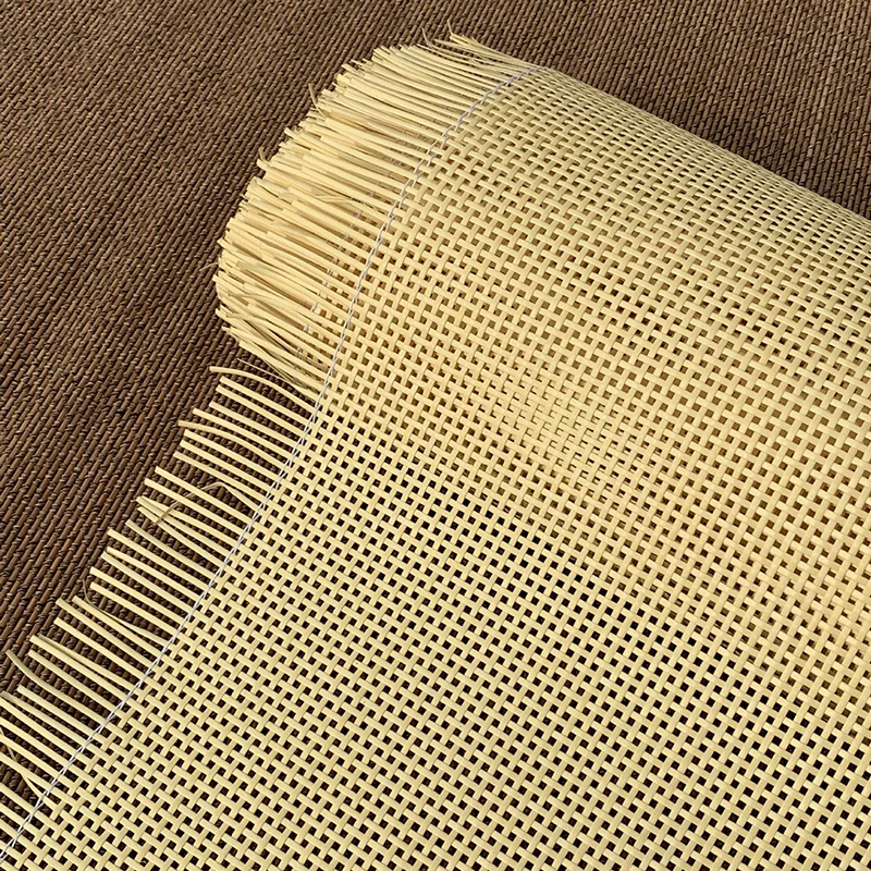 Indonesian Plastic Checkered Rattan Wicker Cane Webbing Roll Furniture ...