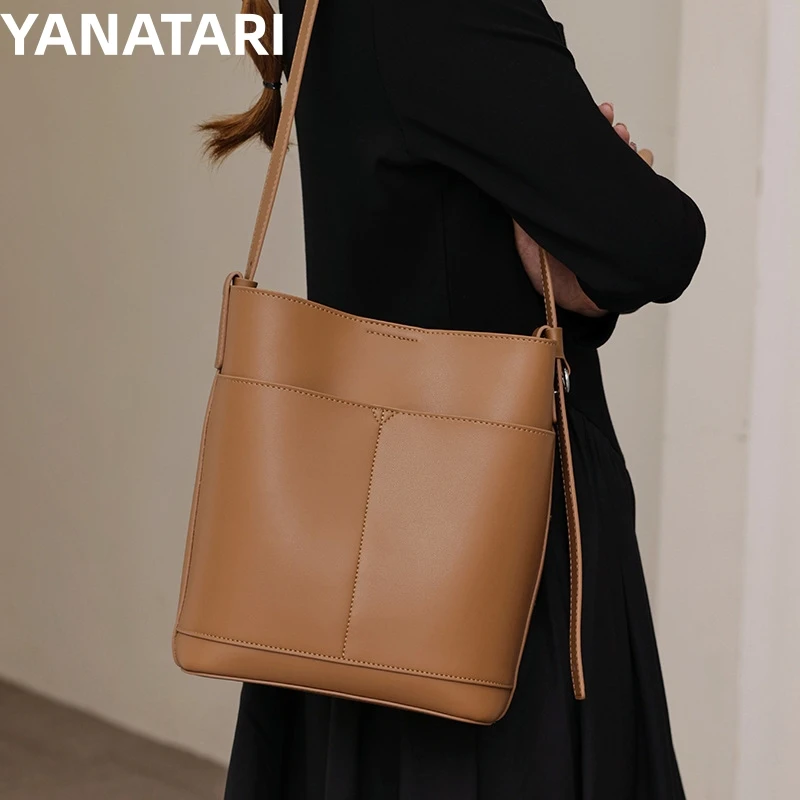 Women-s-Large-Capacity-Shoulder-Bag-armpit-bag-Ladies-Genuine-Leather ...